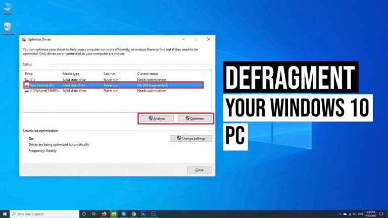 Cara Defragment Windows 10 untuk Menjaga Performa Hardisk